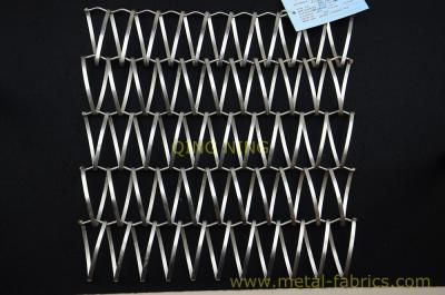 China Sprial Wire mesh ,Flat architectural mesh, architectural decorative mesh,unitquite shape with bright surface! for sale