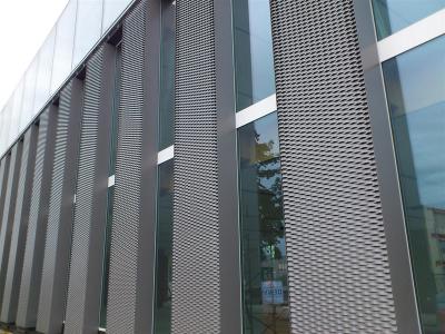China China Suppllier High Quality Aluminium Expanded Metal for Cladding Wire Mesh, Metal mesh cladding for sale