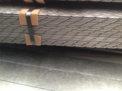 China Stainless Steel Diamond Plate Sheets , Ground Stainless Steel Plate for sale