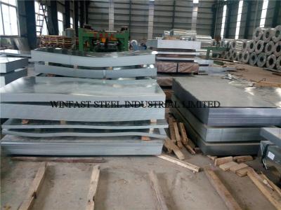 China 22 Gauge Galvanized Sheet Metal High Strength Steel Plate SGCC Grade for sale