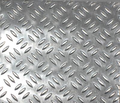 China Astm A240 316l 5mm Thickness Stainless Steel Checkered Plate For Flooring for sale