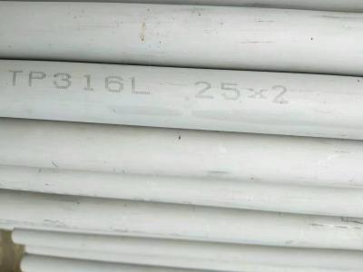 China ASTM A312/A312M-2003 Seamless Stainless Steel Pipe Tube TP316L SS Pipe Pickling for sale