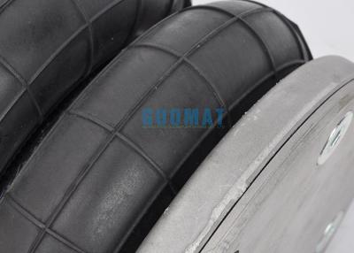 중국 더블 타입 뒤엉킨 공기 스프링 벨로우 4XM8은 구멍 산업 기계 에어백에 실을 뀄습니다 판매용