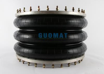 China Molla pneumatica 3H630376 della gomma naturale dell'airbag industriale della flangia dell'anello triplo contorto for sale