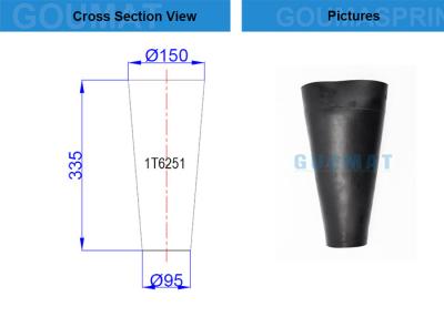 China Lincoln Town Car Air Suspension Air Spring Kit  3U2Z-5580-PA Reference To Firestone W05-372-2078 for sale