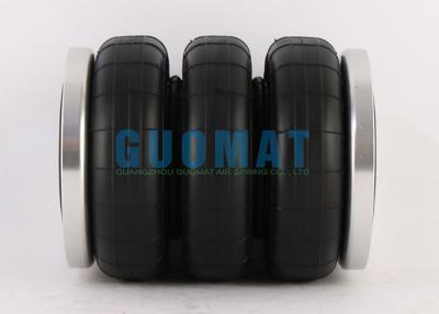 Chine Sac modifié en caoutchouc d'ascenseur d'air de convolutions de triple de taille du ressort pneumatique de la suspension 3S70-13F 206mm à vendre