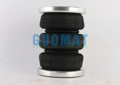 Chine les convolutions triples de 185mm aèrent les déclencheurs pneumatiques de soufflets du sac 3S2300F de suspension avec la bride en aluminium à vendre