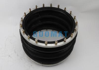 Chine Flange Connection Air Suspension Spring 3H480312 Triple Convoluted Rubber Air Bellows à vendre