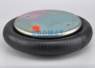 Chine Reference FS330-11 CI Contitech Single Convolution Air Actuator 1/4NPTF Gas Hole Rubber Air Spring à vendre