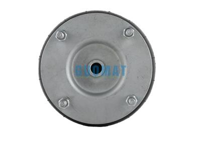 China 8''X2 Flange Industrial Air Spring W01R584055 Firestone Aluminum Plate Convoluted Rubber Bellows for sale