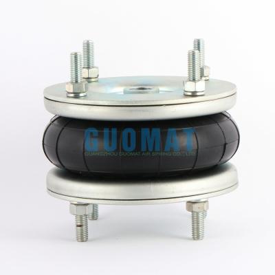 China DUNLOP Air Suspension Spring 6''×1 Flange Connection Air Actuator With M10 Studs for sale