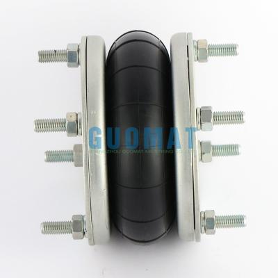China DUNLOP Air Suspension Spring 6''×1 Flange Connection Air Actuator With M10 Studs for sale