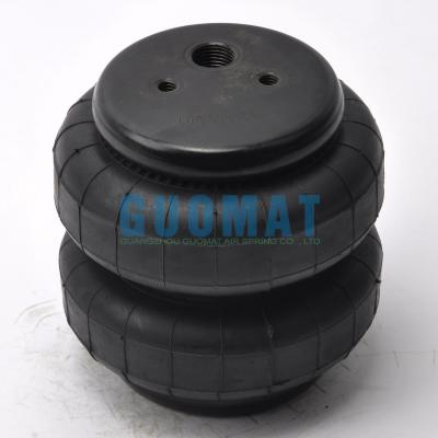 China 2B6X6 Air Spring Double Convoluted Air Rubber Bellow For Pneumatic Accessory for sale