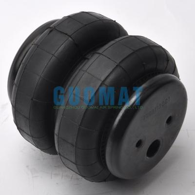 China 2B6X6 Air Spring Double Convoluted Air Rubber Bellow For Pneumatic Accessory for sale