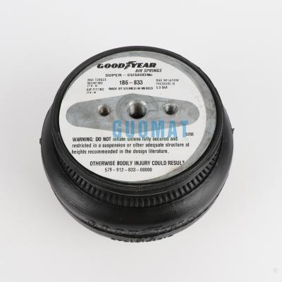 China Goodyear 1B6-833 Air Spring Single Convoluted Air Spring 579912833 With Aluminum Plate for sale