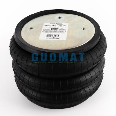 China Goodyear 3B12-304 Air Spring 578-93-3-100 Triple Rubber Air Bellow FT 330-29 503 Contitech for sale