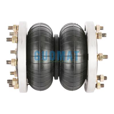 China Conexão de flange Primavera de ar duplo enrolado 2H250180 Borracha natural à venda