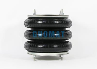中国 10X3インチ トリプルコンボリュート型エアバッグ FT210-32 DS コンチテック フランジ ラバーエアアクチュエータ 販売のため