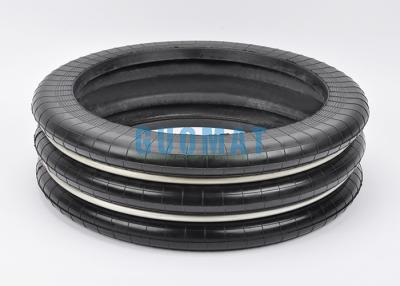 China S-500-3R Triple Convoluted Air Spring YOKOHAMA Vibration Isolator With Steel Waist Ring for sale
