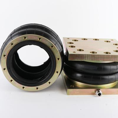 Chine Alliage d'aluminium et soufflets en caoutchouc compliqués de double industriel en caoutchouc du ressort pneumatique 300170H-2 à vendre