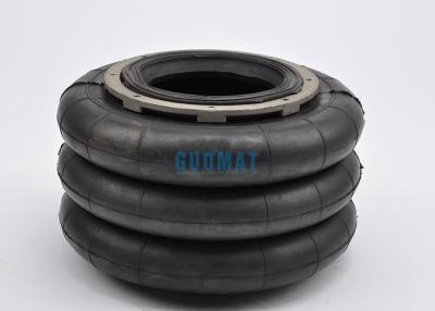 Chine Universal 10x3 Air Lift Bag Industrial Triple Convoluted Bellows Air Suspension Spring à vendre