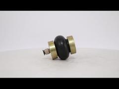 ZF40/60-1 Single Convoluted Air Spring 2.5X1 Rubber Bellows Air Bags Dia. 63MM