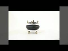 150076H-1 0.8 Mpa Industrial Single Bellows Type Convoluted Suspension Air Spring With Flange