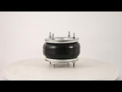 Watch: 8X1 Single Convoluted Flange Air Spring  FS 138-8 DS Contitech Suspension Rubber Air Shock