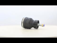 A Closer Look: W02-M58-3006 Firestone Cab Air Shock Absorber 1M1A-1 Air Spring With Plastic Stud
