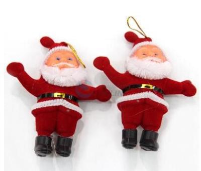 China Red Santa Claus Ornament Christmas Tree Decoration for sale