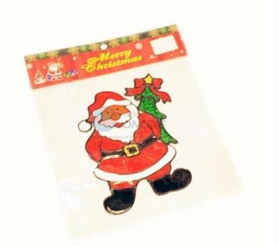 China Useful Cool Best Colorful Santa Claus Gum Sticker for sale