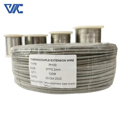 Cina Termocoppia RTD PT100 Cavo di filo di estensione personalizzato 2 4 6 9 12 fili in vendita