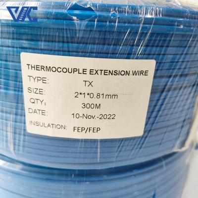 Cina PVC/Silicone/FEP/Acciaio inossidabile/Fibra di vetro Isolamento K / J/E/T/N Tipo di termoparti in vendita
