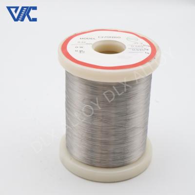 China Fornecedor de fios de aquecimento de resistência Ni80Cr20 for sale