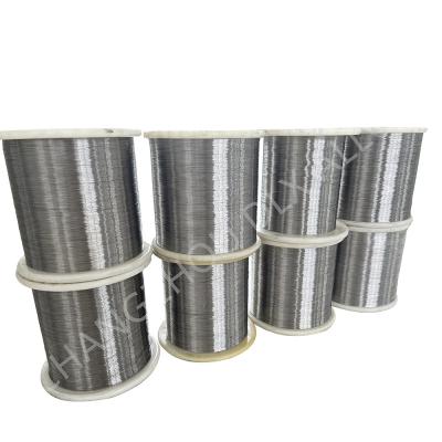 Cr20Ni80 liga de níquel de fio 1400°C Ponto de fusão utilizado em fornos industriais
