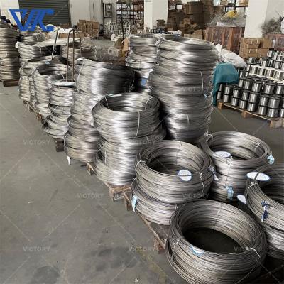 China NiCr legering Cr15Ni60 warmte draad bieden stabiele verwarmingsoplossingen voor huishoudens Te koop