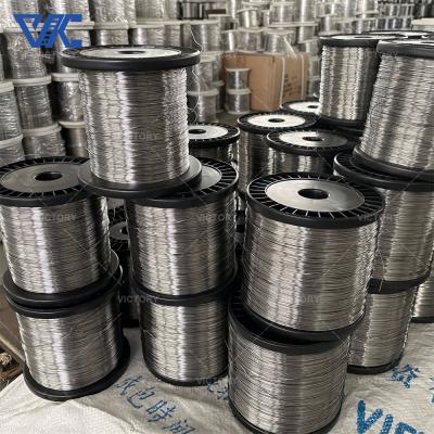 China Diameter 0,13 mm Nichr9010 Nichroom legeringsdraad voor temperatuurmeting Te koop