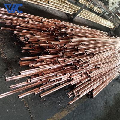 Cina 990,9% tubo di rame puro C12200 tubo di rame per impianti di condizionamento d'aria in vendita