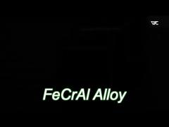FeCrAl liga 0Cr23Al5  D Elétrico resistência fio redondo para a indústria forno elementos de aquecimento