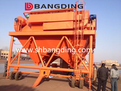 China BANGDING 100CBM dust catcher  Mobile Port Hopper bagging machine For Bulk Cargo for sale