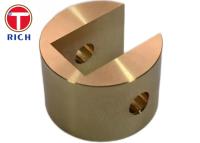 China Precision Hardware Brass CNC Turned Parts CNC Centering Machine Processing Compound for sale