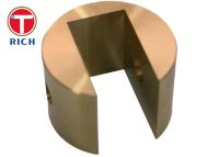 China Precision Hardware Brass CNC Turned Parts CNC Centering Machine Processing Compound for sale