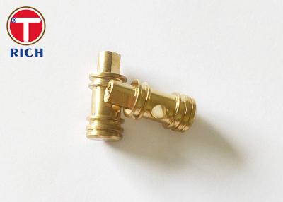 Cina Parti girate d'ottone d'ottone dell'hardware di precisione delle parti di CNC che girano e che macinano lavorare composto in vendita