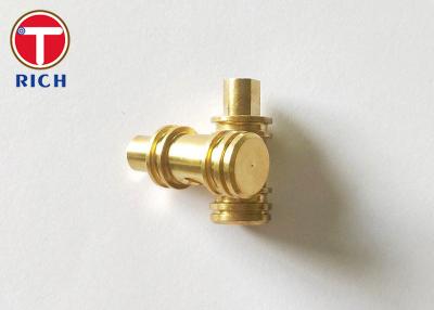 Cina Parti girate d'ottone d'ottone dell'hardware di precisione delle parti di CNC che girano e che macinano lavorare composto in vendita