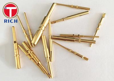 Cina Connettore impermeabile Pin Socket Hardware Copper Parts di aviazione elettrica d'ottone delle parti di CNC in vendita