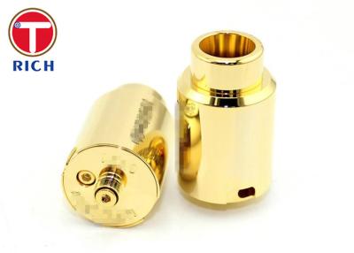 Cina Micro parti d'ottone lavoranti di CNC delle parti elettriche d'ottone che placcano elaborazione di placcatura del barilotto in vendita