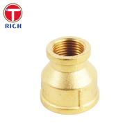 China Threaded Pipe Coupling CNC Brass Parts Direct Internal Thread Straight Through Hardware for sale