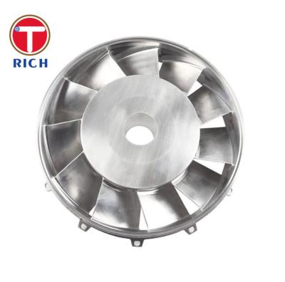 China 5 Axis Cnc Machining Parts 2000 Series 6000 Series 6061 6063 7075 5052 Aluminum Alloy Impeller High Precision for sale
