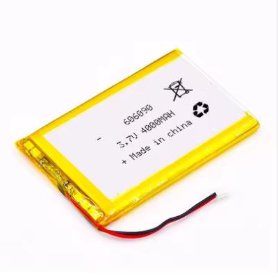 Cina Ricaricabile 3.7V 606090 Batteria Li-Polymer 4000mAh per elettronica di consumo in vendita