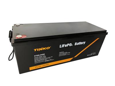 Cina 5.12kwh Batteria ad alta energia 24V 200AH Lifepo4 per lo stoccaggio dell'energia solare in vendita